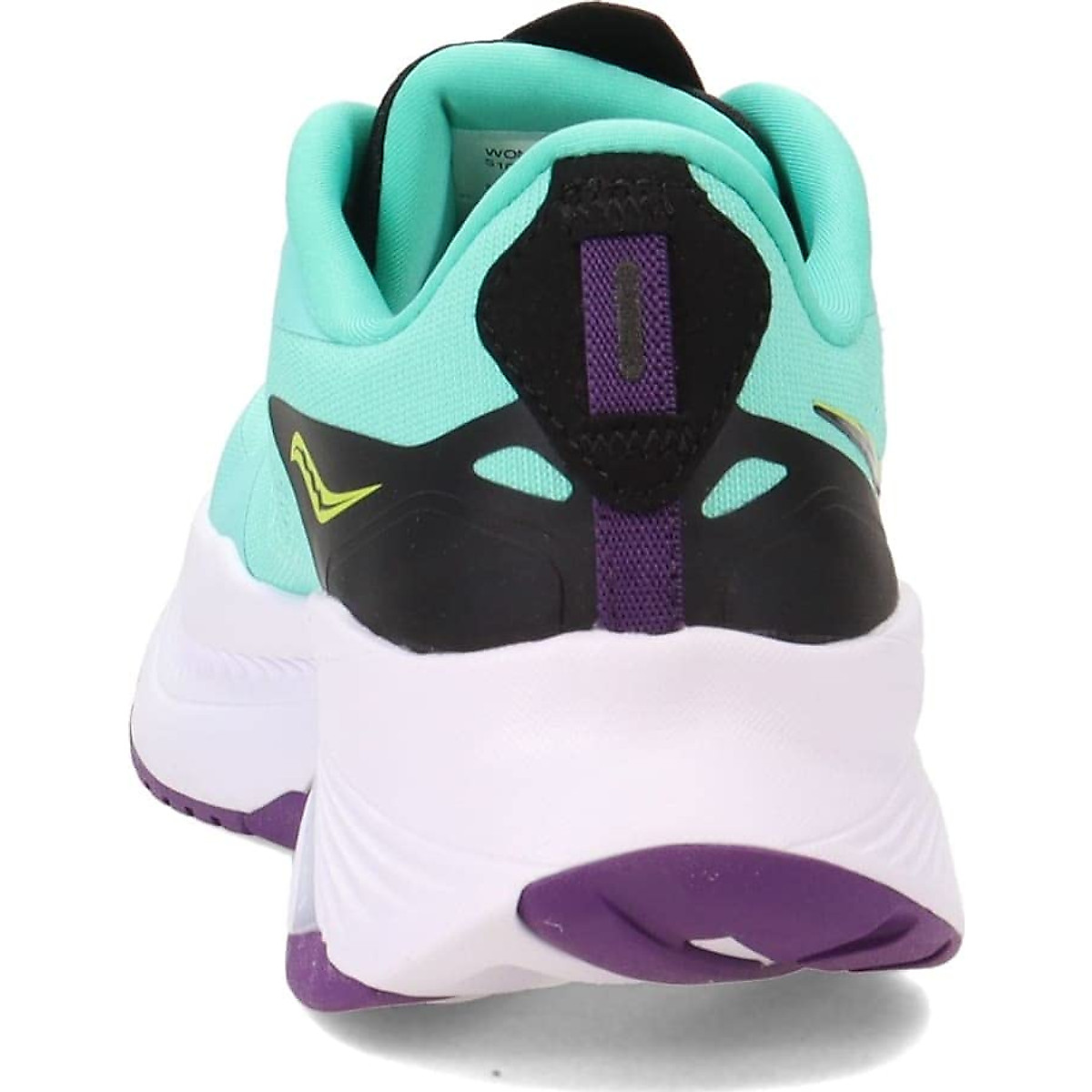 Saucony Women's Guide 15 Running Shoe, Cool Mint/Acid, 9