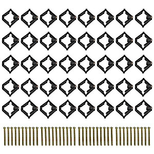 gernie 86Mm Switch Box Repair Tool Screws Repairer Restorer 40Pcs Insulation Fixing Artifact Set Box 86Mm Series Socket Box 40 Set Tool Tool Utensil Metric Inserts Kits (Insulation Type)