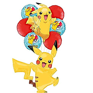 ANAGRAM INTERNATIONAL 57" POKEMON PIKACHU AWK, Multi