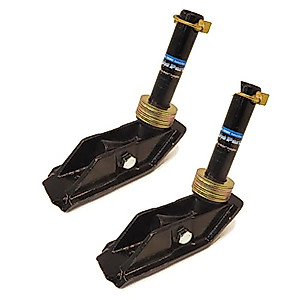 The ROP Shop | (Pack of 2 Square Foot, Snowplow, Shoe Assembly, 1303005 for Meyer Runner 07006