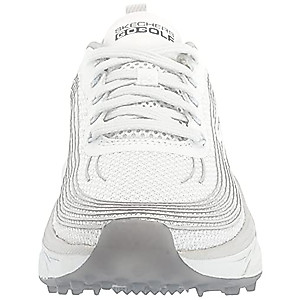 Skechers Women's Go Ultra Max Spikeless Golf Shoe, White, 9.5