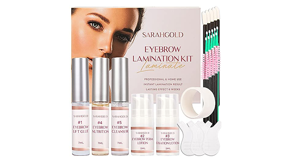 Sarah Gold Eyebrow Lamination Kit - DIY Lift at Home