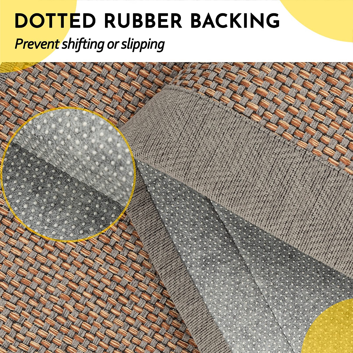 TRONSBOO Kitchen Rugs and Mats 2 PCS Set,Non-Skid Washable Twill Standing Mat in Front of Sink,Absorbent Rubber Backing Kitchen Mats for Floor,Laundry,Farmhouse,Hallway 17"x30"+17"x47"(Grey)