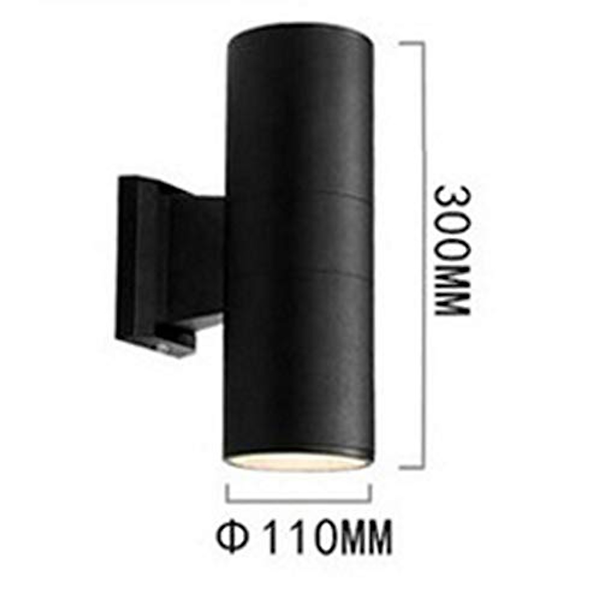 SPNEC Double Head Up and Down Spotlight Outdoor Wall Lamp 18W Porch Garden Waterproof Home Lighting Outdoor Lamp