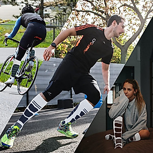 Ski Socks Merino Wool Thermal Knee High Winter Snowboard Sport Socks Men Women, Hunting