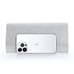 CHARMING TAILOR Dazzling Small Wedding Clutch Purse Party Formal Glitter Evening Bag (Silver)