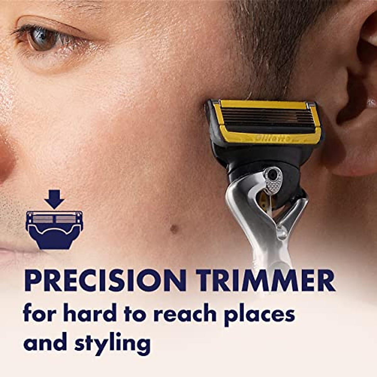 Gillette ProGlide Shield Men’s Razor Handle + 1 Blade Refill, Shields Against Skin Irritation (Packaging May Vary)