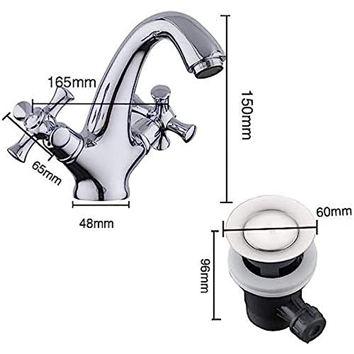 Kitchen Taps Kitchen Tap Faucets Sink Faucets Brass Faucets Bath Mixer Faucets Torneira Bathroom Faucet Chrome Waterfall Mixer Sink Mixer