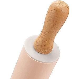 Noodle Roller Widely application Portable Children Baking Dough Roller for Handmaking Orange