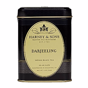 Harney & Sons, Tea Black, Darjeeling, 4 Ounce