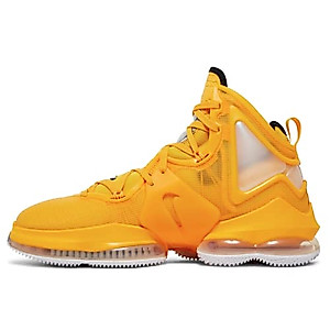 Nike Men's Lebron XIX 19 Space Jam Basketball Shoes, University Gold/Black, 7.5