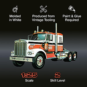 AMT Kenworth W925 Conventional 1:25 Scale Model Kit (AMT1021)
