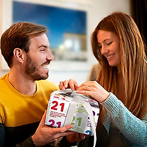 CENTRAL 23 Funny Wrapping Paper Adult - 21st Birthday Wrapping Paper For Women Or Men - 6 Sheets Gift Wrap For Birthdays - Comes With Fun Stickers