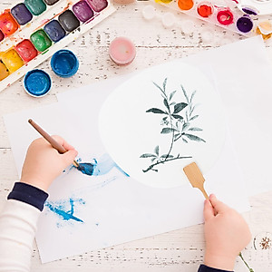 VICASKY 2 Pcs Fan DIY Supply Drawing Accessory