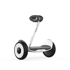 Segway Ninebot S Kids, Smart Self-Balancing Electric Scooter, 800 Watts Power, Max 8 Miles Range & 8.7MPH, Hoverboard with LED Light, Compatible with Mecha kit