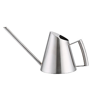 900ml Stainless Steel Long Mouth Watering Can Flower Bonsai Watering Garden Planting Indoor and Outdoor Garden Yard