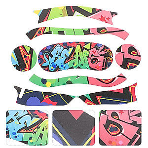 DOITOOL 1 Sheet Pico 4 Stickers Vr Glasses Skin Vr Glasses Protective Accessories Vr Glasses Decal Glasses Headphones Vr Glasses Protective Sticker Earphone 3D PVC Protection