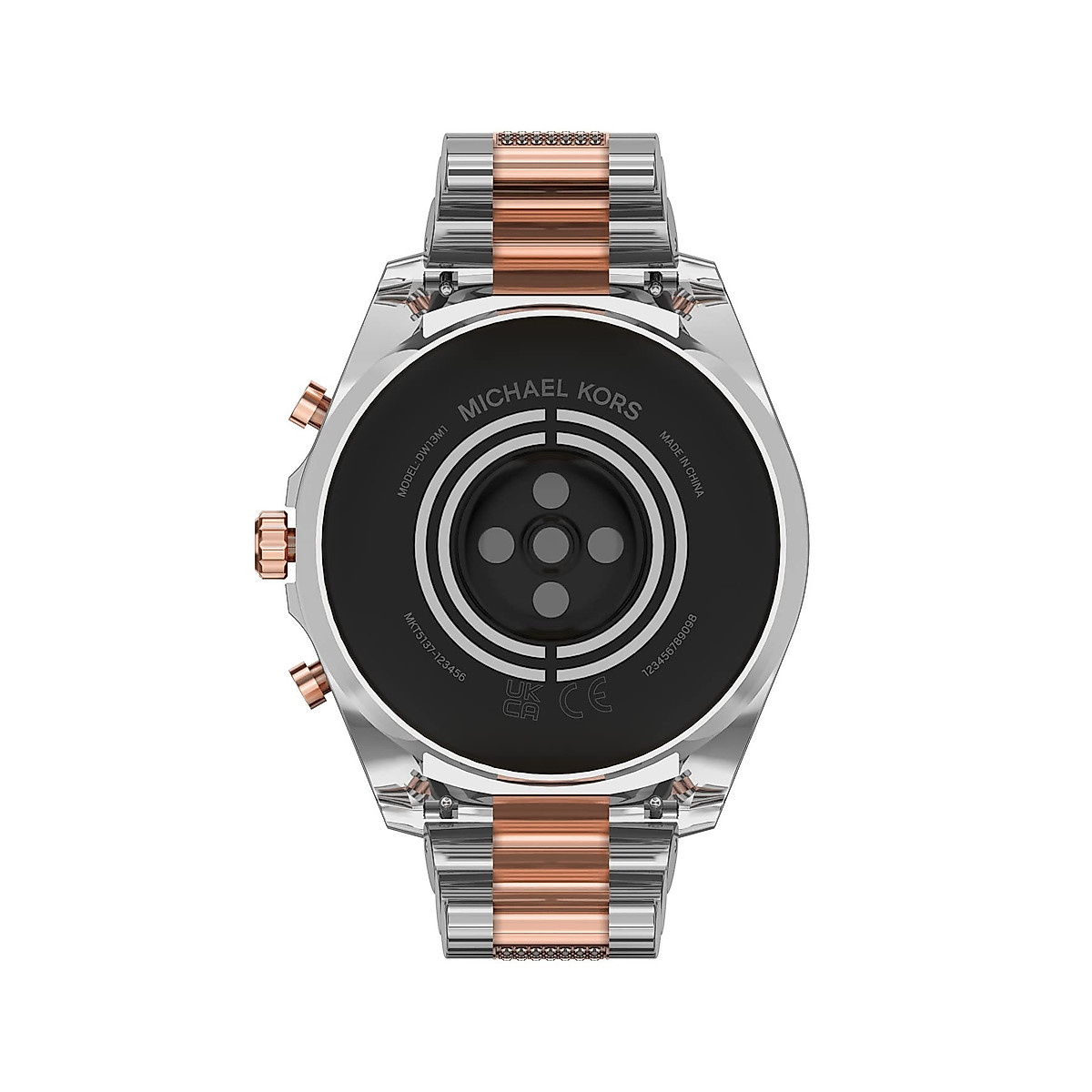 Michael Kors Men's or Women's Gen 6 44mm Touchscreen Smart Watch with Alexa Built-In, Fitness Tracker, Sleep Tracker, GPS, Music Control, Smartphone Notifications (Model: MKT5137V)