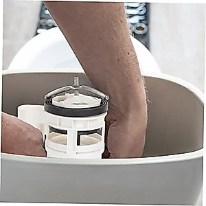 BETOOKY 1 Set Float Valve Water Valve Fill and Dual Flush Conversion System Toilet Flusher Replacement Kit Toilet Replacement Parts inside Tank Whelping Kit Mute Button Toilet Fill Valve