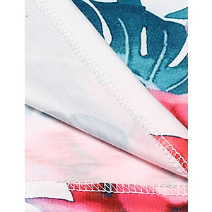 COOFANDY Men's Floral Tank Tops Sleeveless Tees All Over Print Casual Sport Loose Fit T-Shirts Hawaii Beach Tee Tops White M