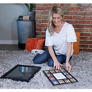 School Days Picture Mat with Multiple Openings–12x16 School Years Photo Collage – The Days Are Long Picture Mat – No Frame - Kindergarten to 12th Grade Graduation (13 Photos, K-12th, Black)