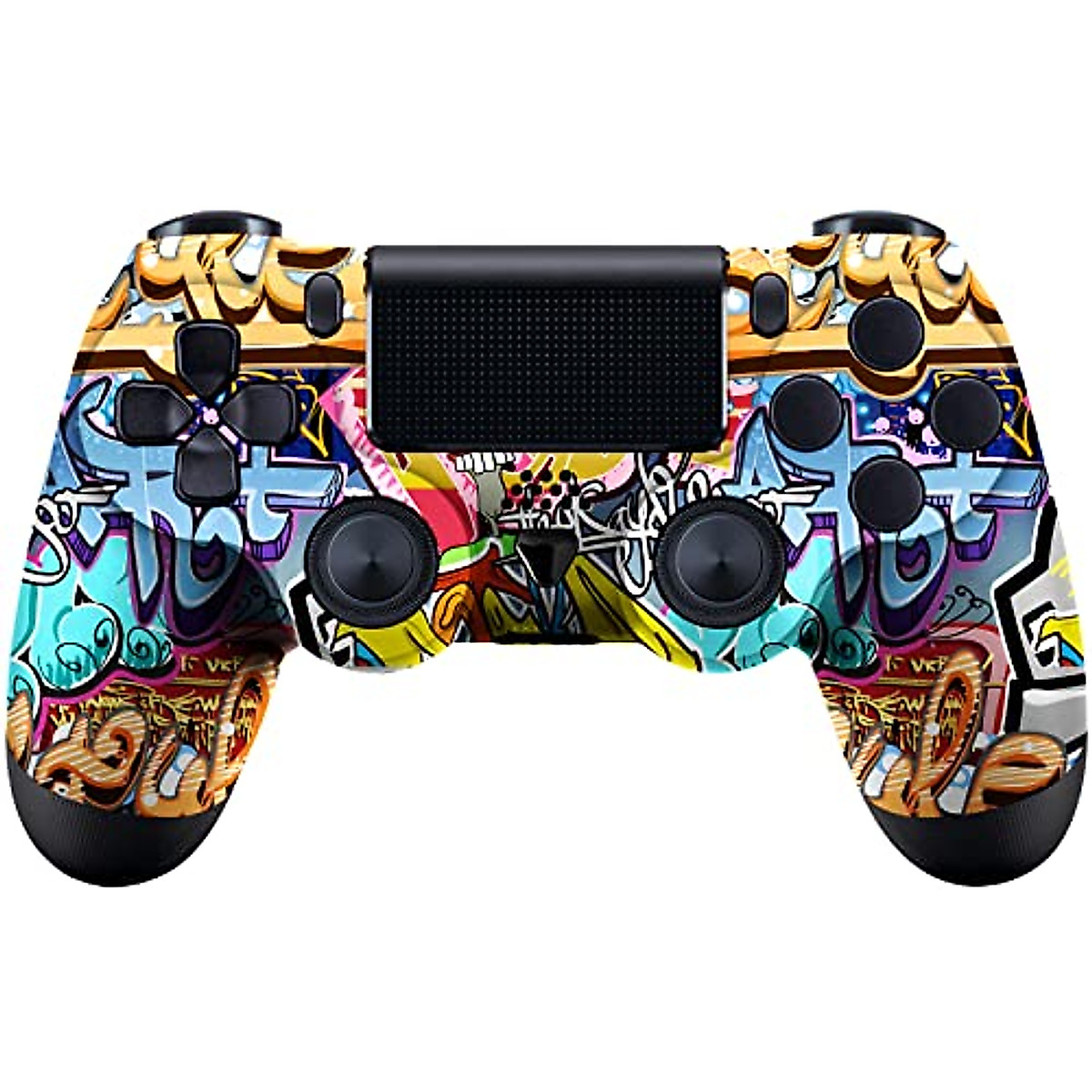 TIANHOO Wireless Controller Compatible with PS4/Slim/Pro with Dual Vibration/6-Axis Motion Sensor/Audio Function