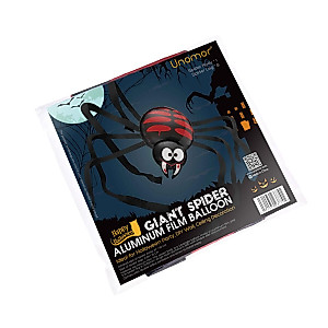 Halloween Decorations Hanging Spider with Balloon for Halloween Party or Haunted House Decorations – 20 Feet