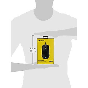 Corsair M55 RGB PRO Multi-Grip Gamer Mouse with Ambidextrous Design Black - CH-9308011-NA