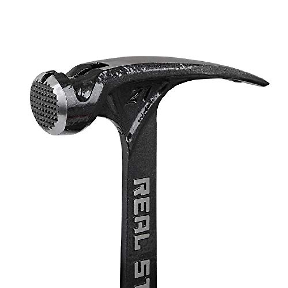 Real Steel 0517 One Piece Forged Milled Face Framing Hammer with Rip Claw, 21 oz