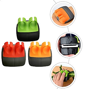 CALLARON 3pcs Finger Melon Grater Fruit Peeler Tool Home Peelers Hand Tools Cucumber Peeler Fruit Paring Device Veggie Slicer Fruit Peeling Tools Pear Peeler Peeled Garlic Pp
