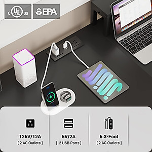 SEDETA 94.5" Office Computer Desk, 2 Person Gaming Desk with Storage, LED Lights, Keyboard Tray, Power Strip with USB & Monitor Stand, Long Two Person Desk for Home Office, Black