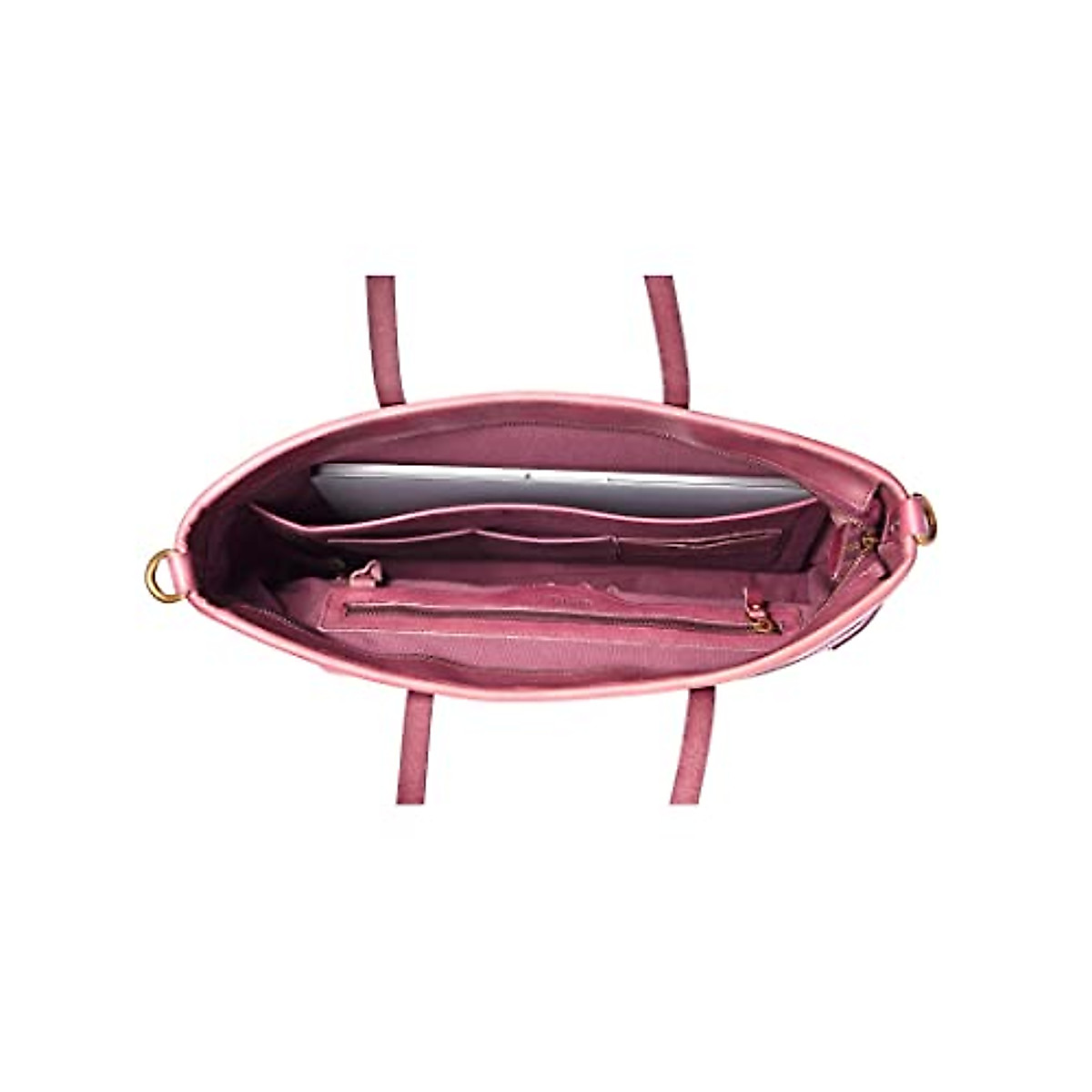 OLD TREND Genuine Leather Prism Tote Bag (Lilac)