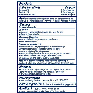 White Flower External Analgesic Balm Oil Pain Relief Oil 20ml/ 0.676fl Oz, Authentic US Import (1 Pack)