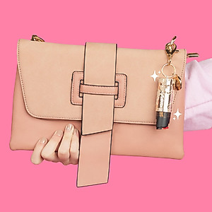 BLINGSTING Pepper Spray for Women - Maximum Strength OC Self Defense Spray - 12 ft Range - UV Marking Dye for Police ID - Safety Lock - Cowgirl