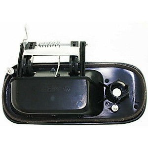 APDTY 94484 Exterior Side Sliding Door Handle w/Keyhole Right, Passenger-Side