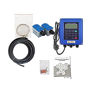 Ultrasonic Flow Meter Ultrasonic Flow Meter Flowmeters TUF-2000B-TM-1 Transducer DN50mm-DN700mm Ultrasonic Liquid Flow Meter Wall Mounted Type Sensor Transducer Accessories