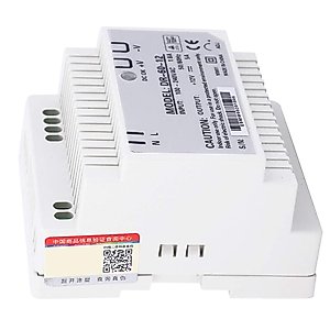 DR 60 12 DIN Rail Power Supply 100 240V 12V 5A 60W Single Output PWM Switching Electric Source Half Bridge Signal Sources Industrial Equipment