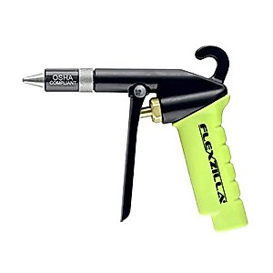 Flexzilla X1 Blow Gun with Quiet-Flo Safety Nozzle, ZillaGreen - AG1402FZ