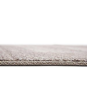 Unique Loom Del Mar Collection Area Rug-Transitional Inspired with Modern Contemporary Design, 10' 0 x 13' 0 Rectangular, Beige/Tan