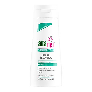 SEBAMED Extreme Dry Skin Relief Treatment Shampoo with 5% Urea for Dry Itchy Scalp (200mL)