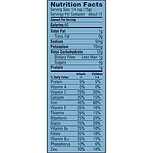 Gerber Baby Cereal 2nd Foods, Grain & Grow, Multigrain, 8 Ounces (Pack of 6)