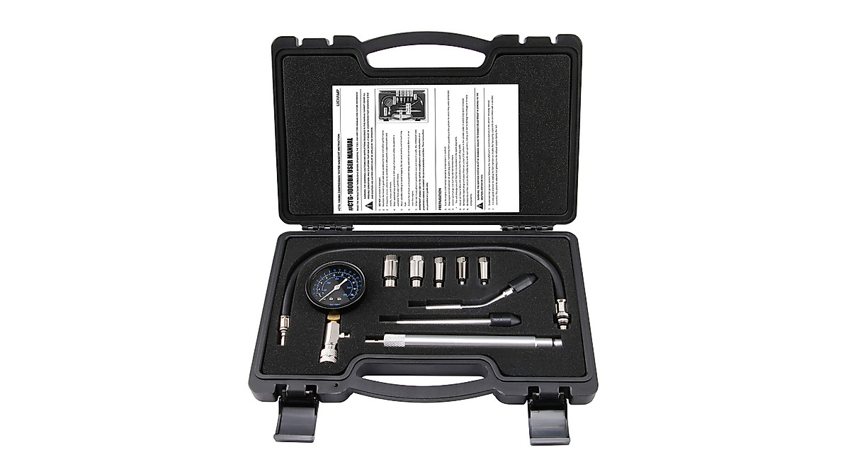 Lichamp Engine Compression Tester for Vehicles | Accurate, Universal ...