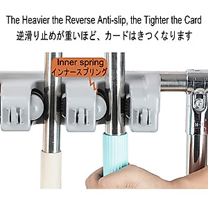 Movable Broom Mop Holder,Floor Standing Cleaning Tool Cart Storage,Cleaning Supplies Organizer, Mop Drain Rack,Umbrella Stand,for Garden Garage Schools, Hospitals, Factories, Hotels ( Size : 5 slots )