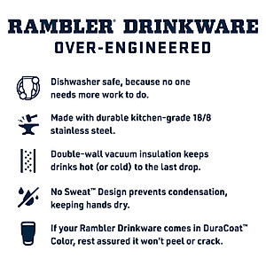 YETI Rambler 30 oz Stackable Tumbler, Stainless Steel, Vacuum Insulated with MagSlider Lid, Agave Teal