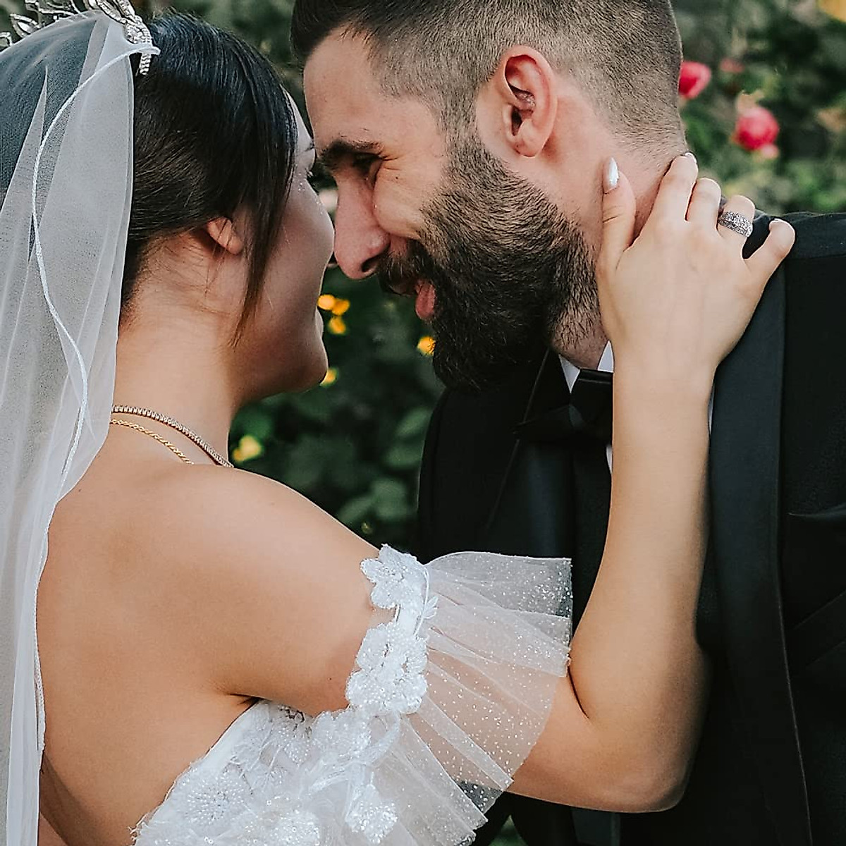 Beyond Brilliance 2.00 Carat Natural Diamond Engagement Ring Bridal Set for Women | 10K White Gold Rings (I-J, I2-I3) | Fine Jewelry for Her | Gift Box Included (Size-8)