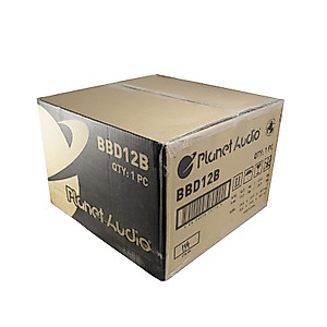 Planet Audio BBD12B 12 Inch 2500 Watts Max Dual Voice Coil 4 Ohm Car Audio Subwoofer (2 Pack)