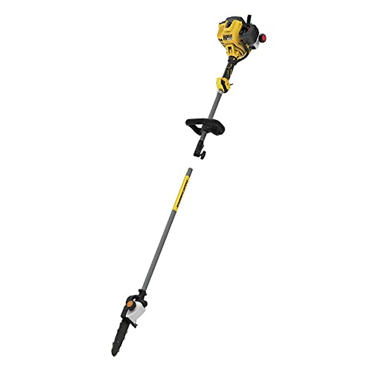 DEWALT Gas Pole Saw, 27cc, 10-inch, Attachment Capable (DXGP210)