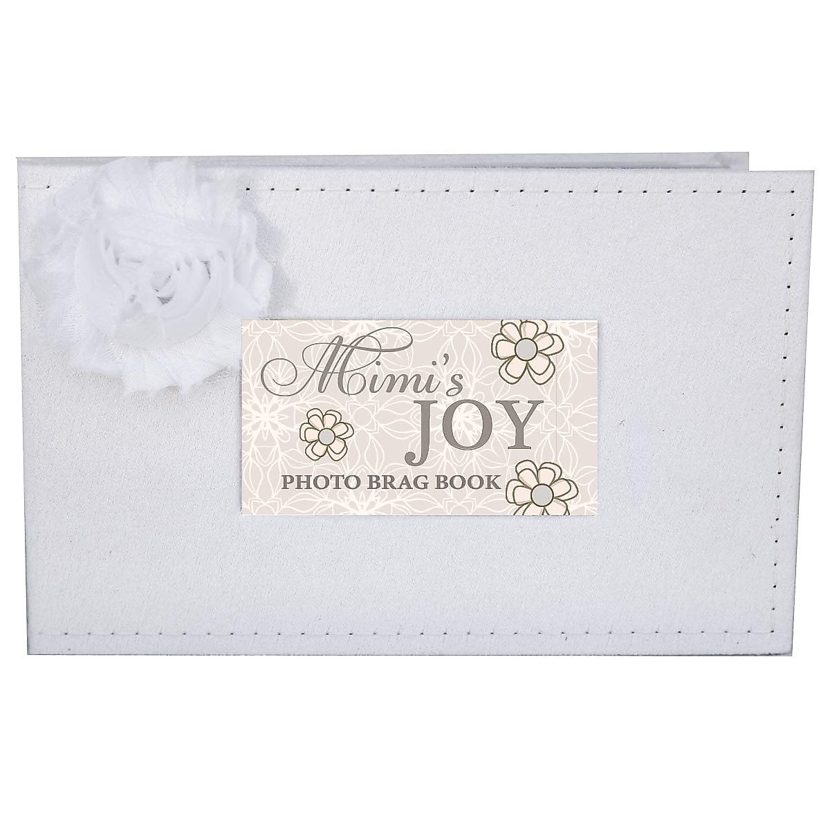 Mimi ​Joy Grandchildren Photo Album for New Grandparent, Sentimental Baby Shower Keepsake for ​Mimi, Mother's Day or​ Mimi Birthday Present