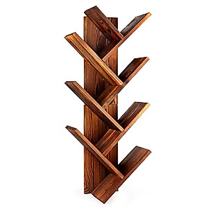 FreshDecor Tree Bookshelf 7-Tier (Brown), FD1011