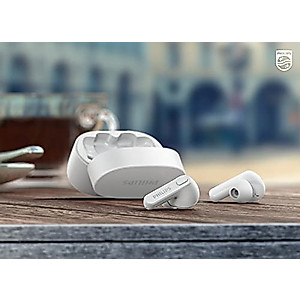 PHILIPS T2206 True Wireless Headphones with IPX4 Water Resistance and Super-Small Charging case